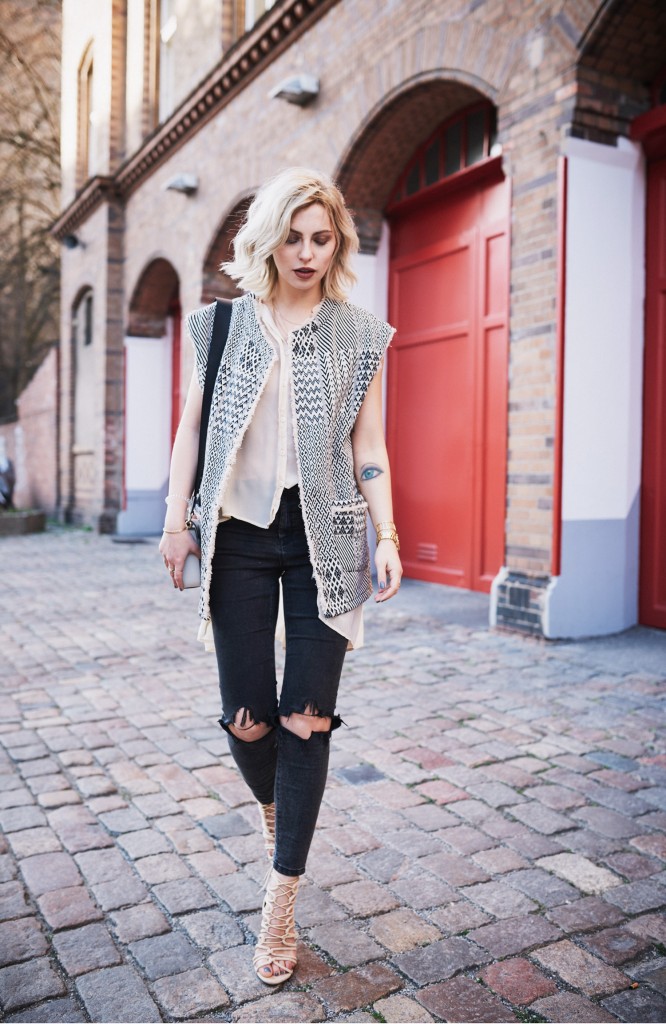 Die perfekte Boho Westethe perfect boho vestИдеальный жилет в стиле ...