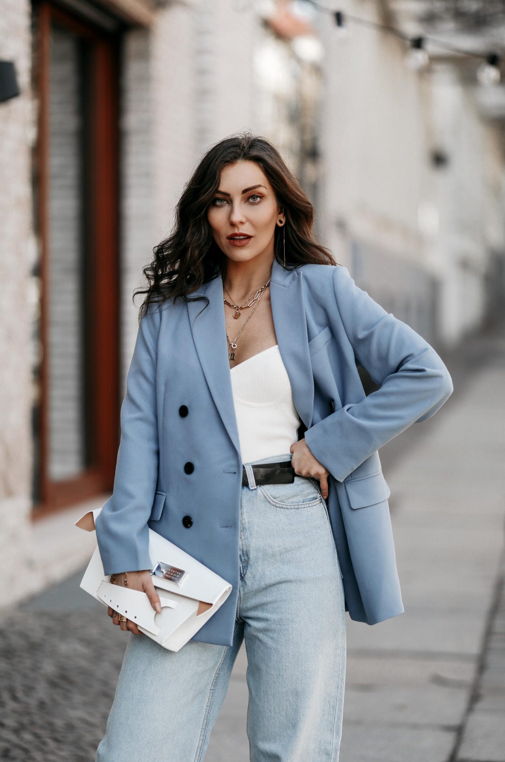 The Spring Blazer in Baby Blue | Fashion Blog from Germany / Modeblog ...